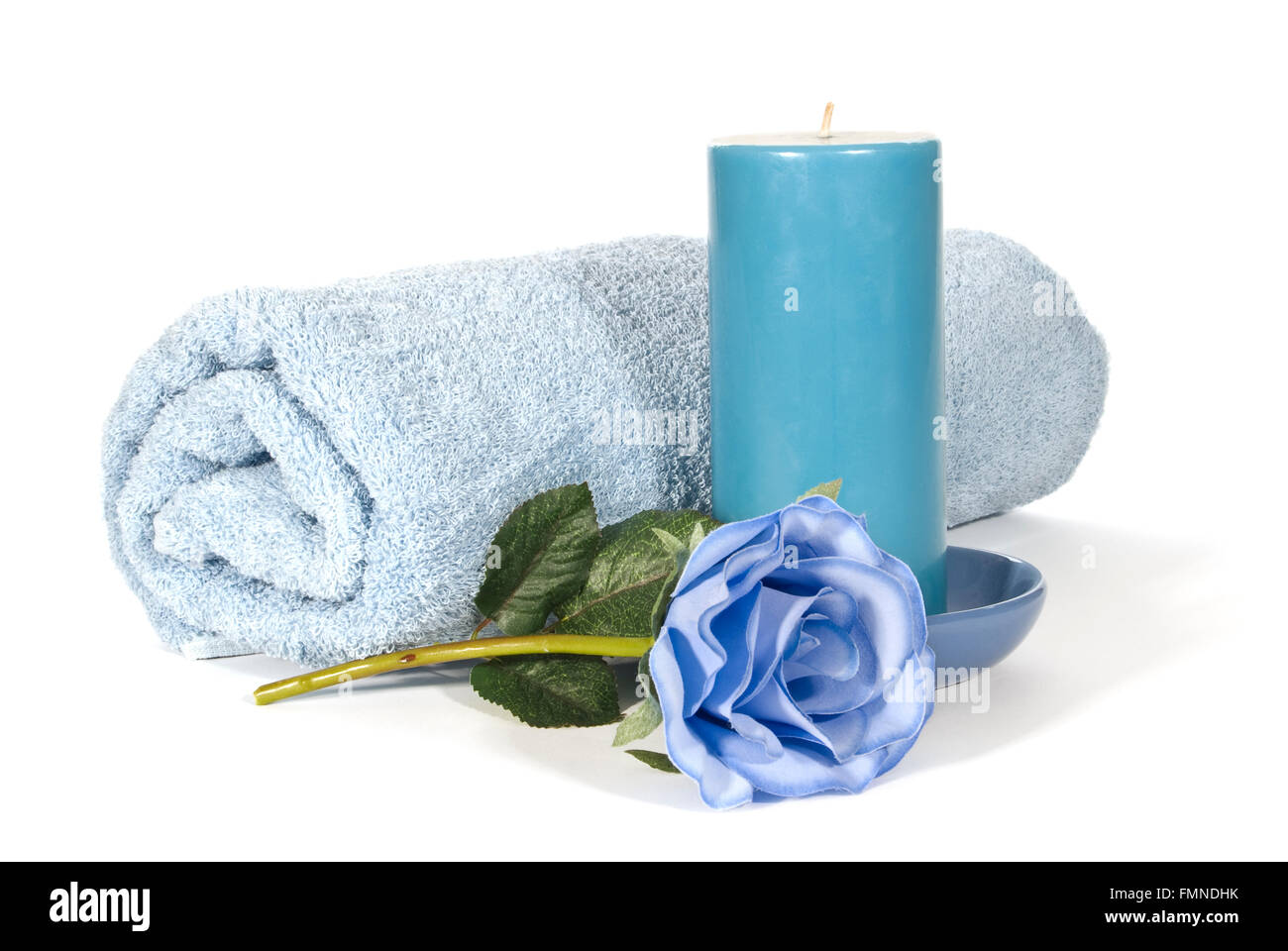 Relaxation in Blue Stock Photo - Alamy