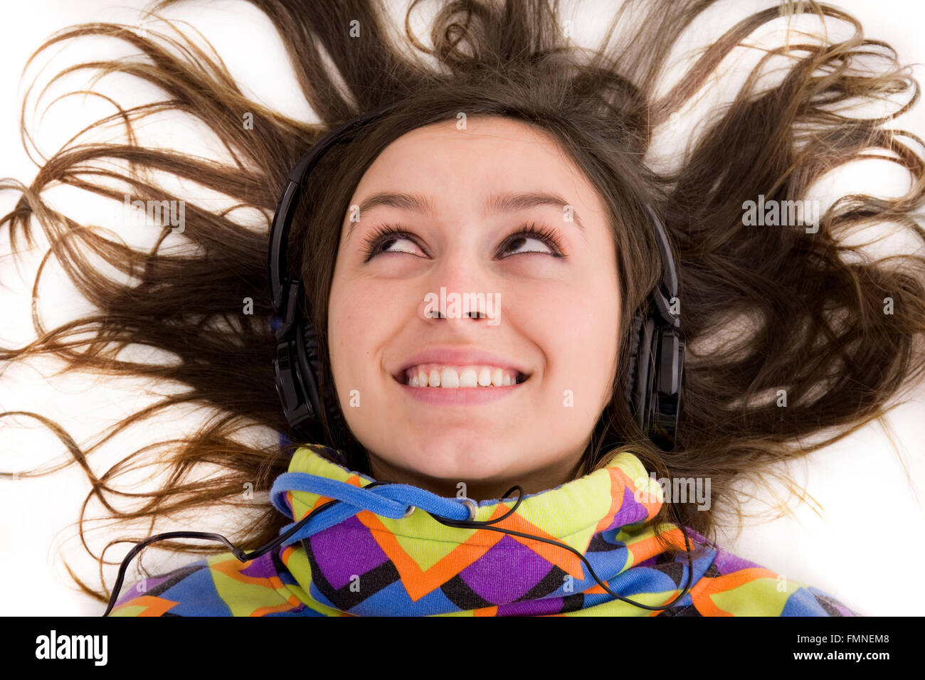 Woman female laying down floor 20s hi-res stock photography and images ...