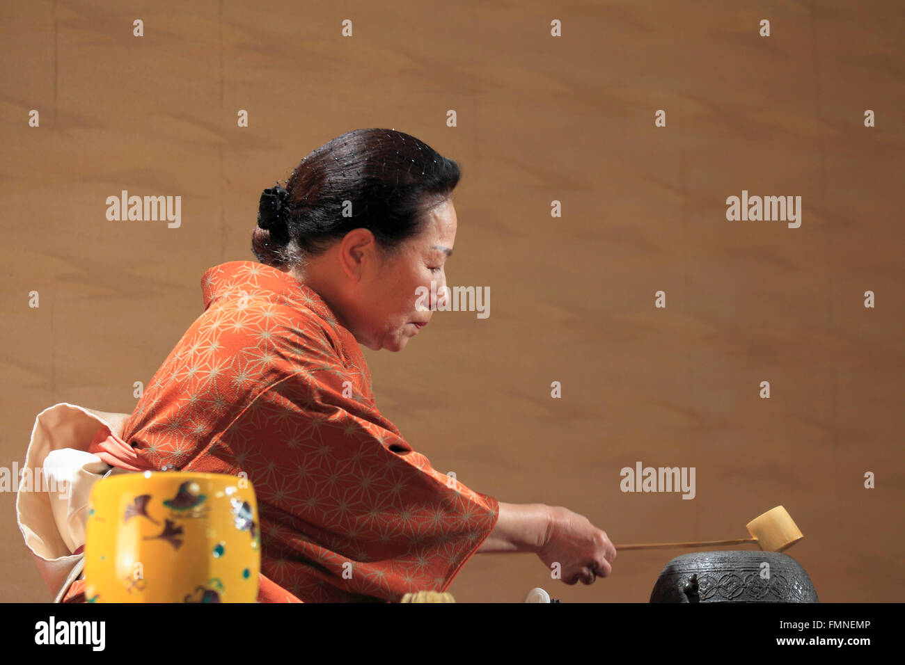 Japan; Kyoto; Gion Corner, tea ceremony, chado Stock Photo - Alamy
