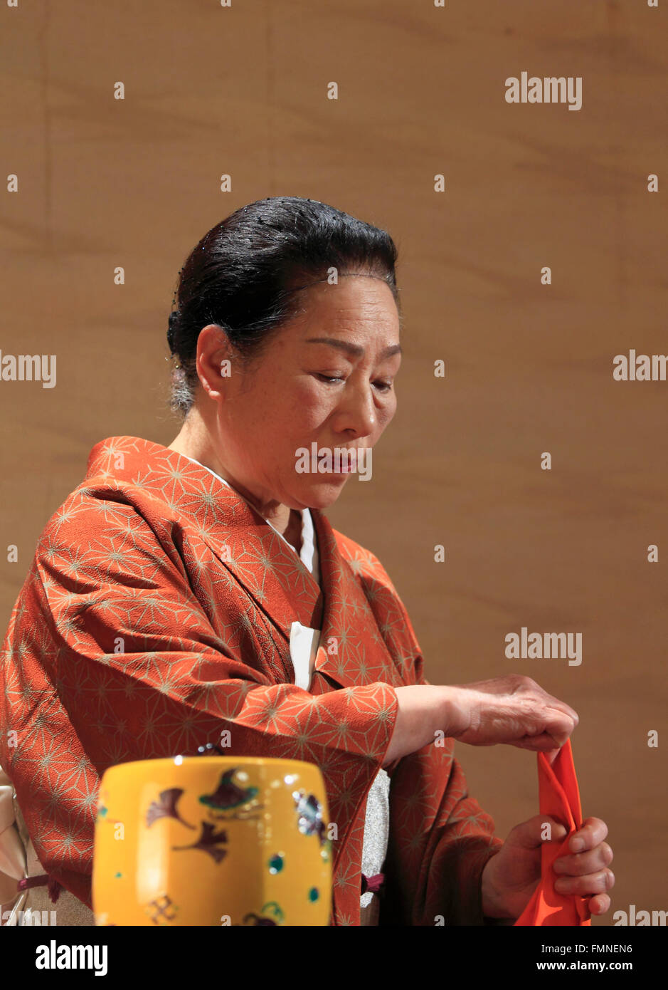 Japan; Kyoto; Gion Corner, tea ceremony, chado Stock Photo - Alamy