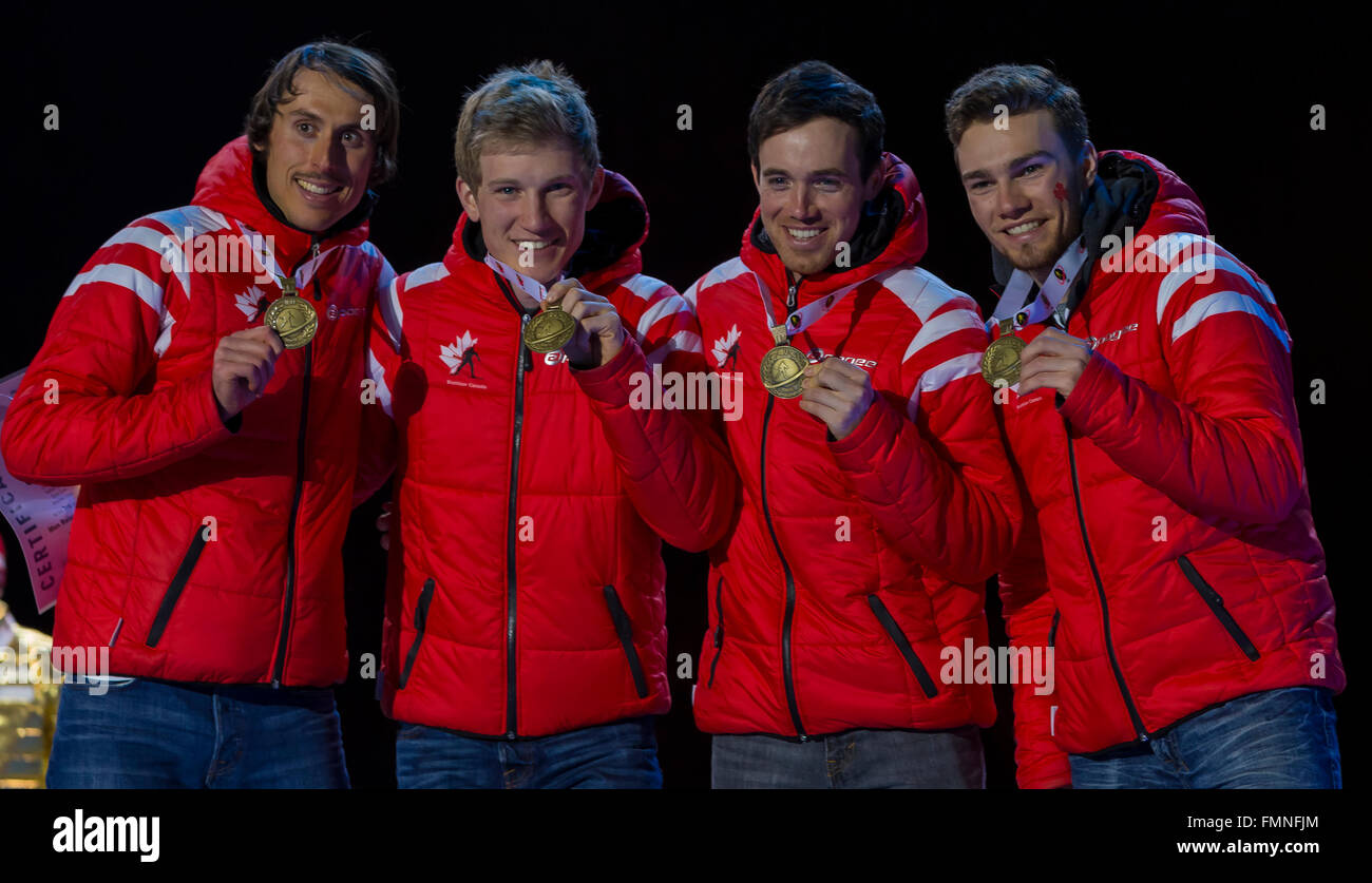 Holmenkollen, Oslo, Norway. 12th Mar, 2016. IBU Biathlon World ...
