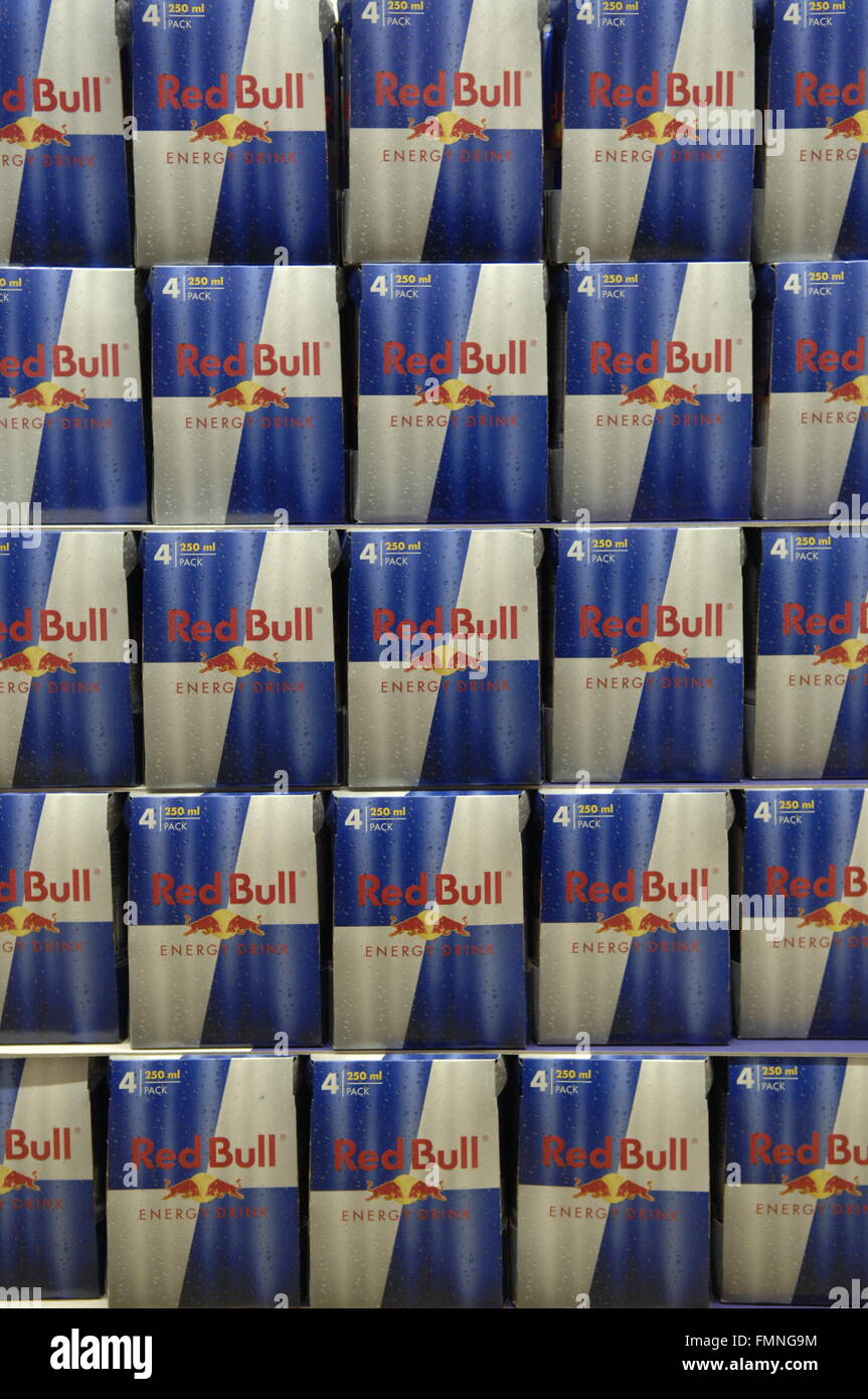Red Bull is an energy drink sold by Austrian company Red Bull GmbH ...