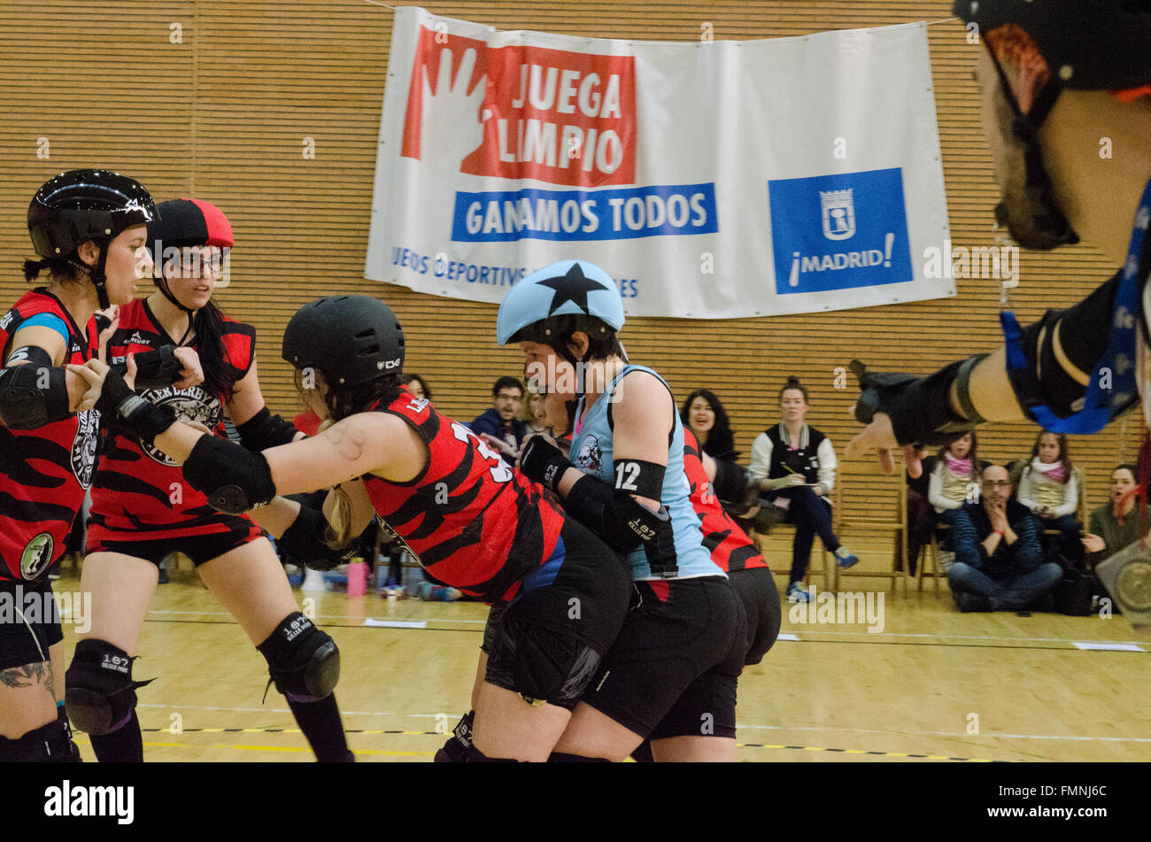 Blocking referee hi-res stock photography and images - Alamy