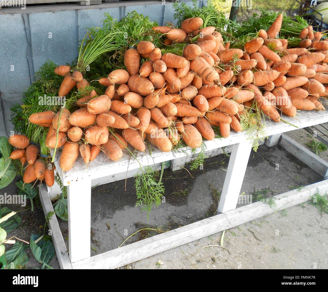carrots at farmers market Stock Photo - Alamy