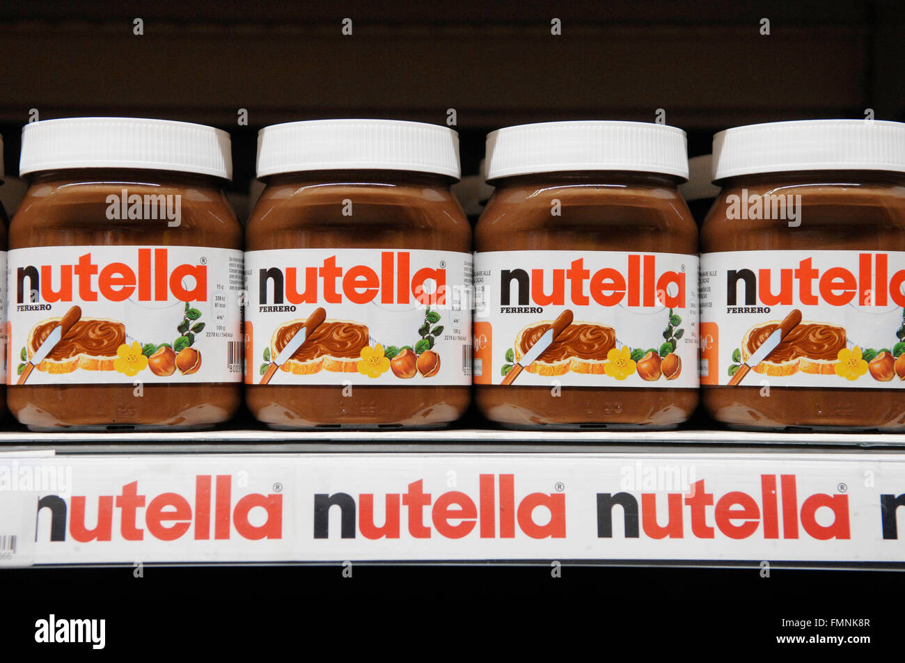 Nutella is the brand name of a sweetened hazelnut cocoa spread ...