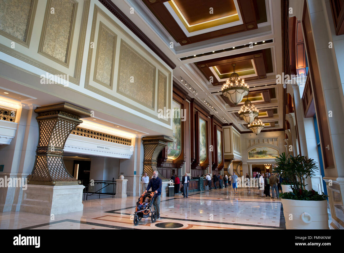 Lobby, Manchester Grand Hyatt, San Diego California USA Stock Photo - Alamy