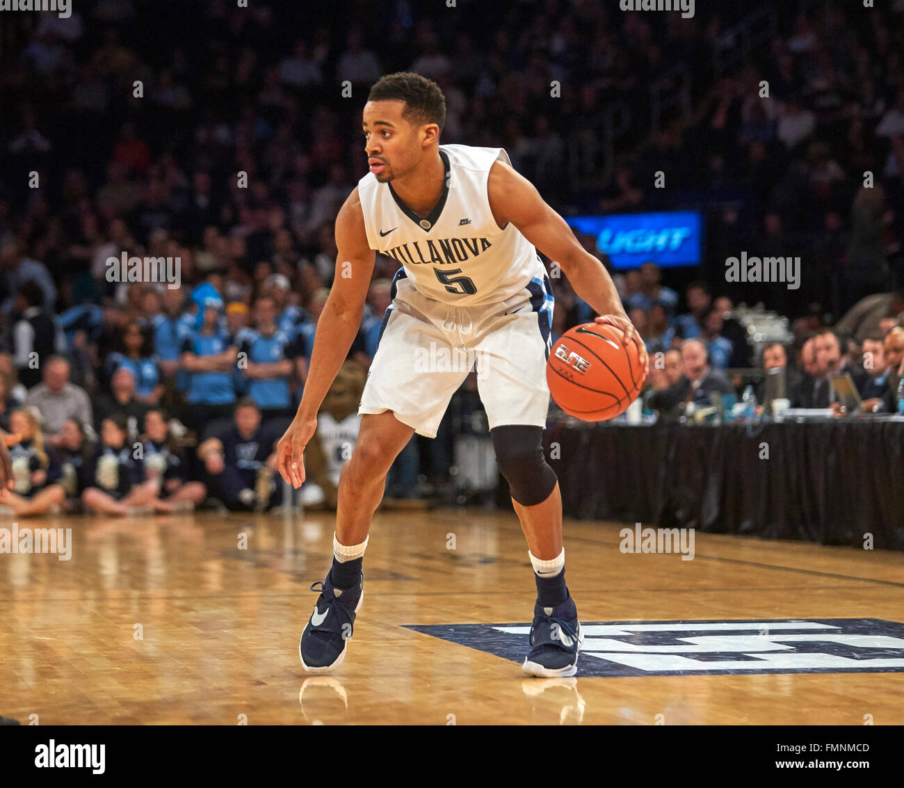 New York, New York, USA. 12th Mar, 2016. Villanova Wildcats' guard Phil ...