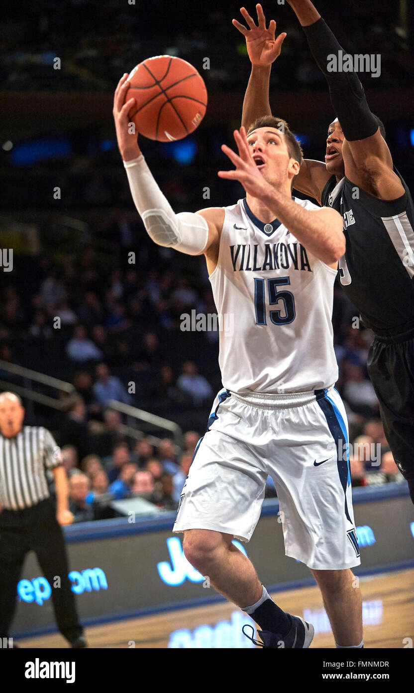 New York, New York, USA. 12th Mar, 2016. Villanova Wildcats' guard Ryan ...