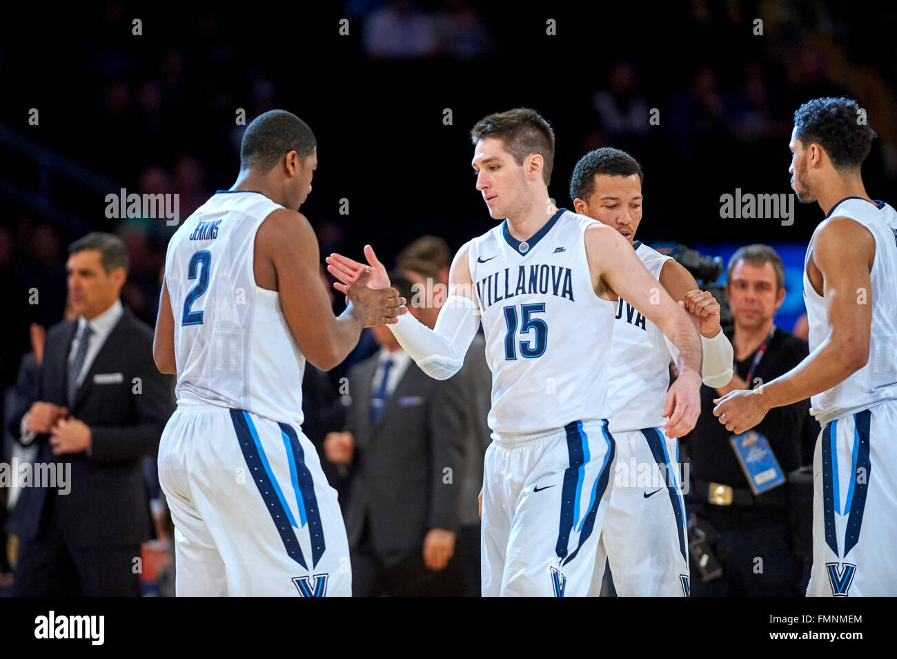New York, New York, USA. 12th Mar, 2016. Villanova Wildcats' guard Ryan ...