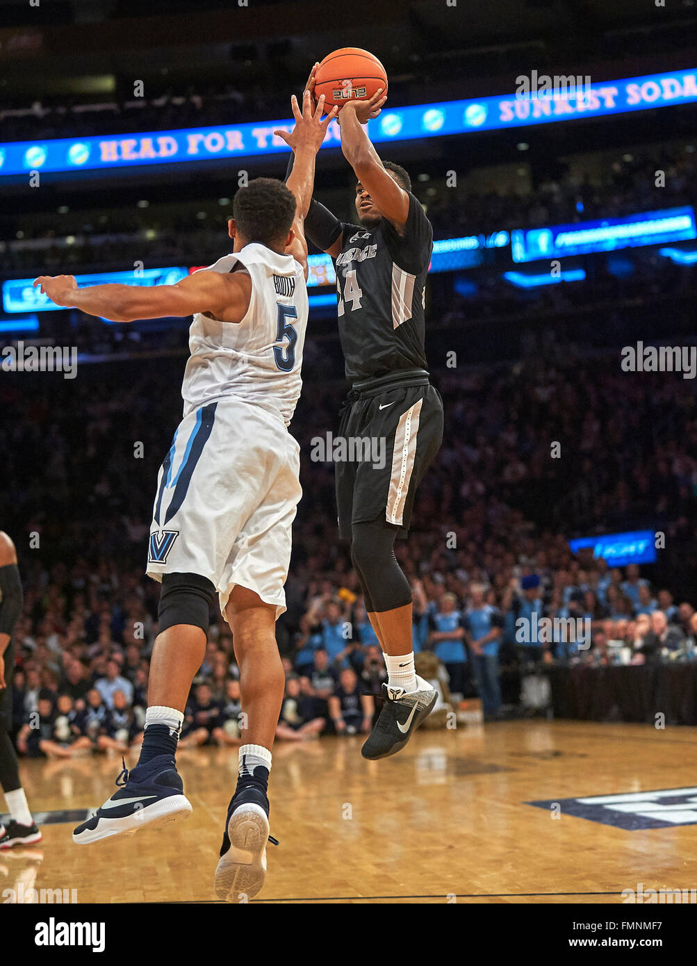 New York, New York, USA. 12th Mar, 2016. Providence Friars' guard Kyron ...