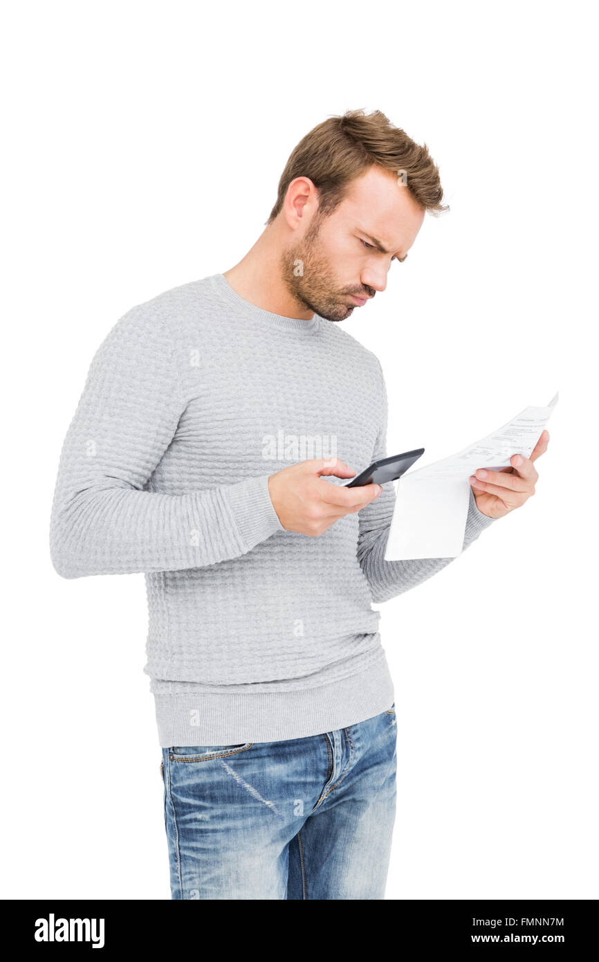 Calculating expression hi-res stock photography and images - Alamy