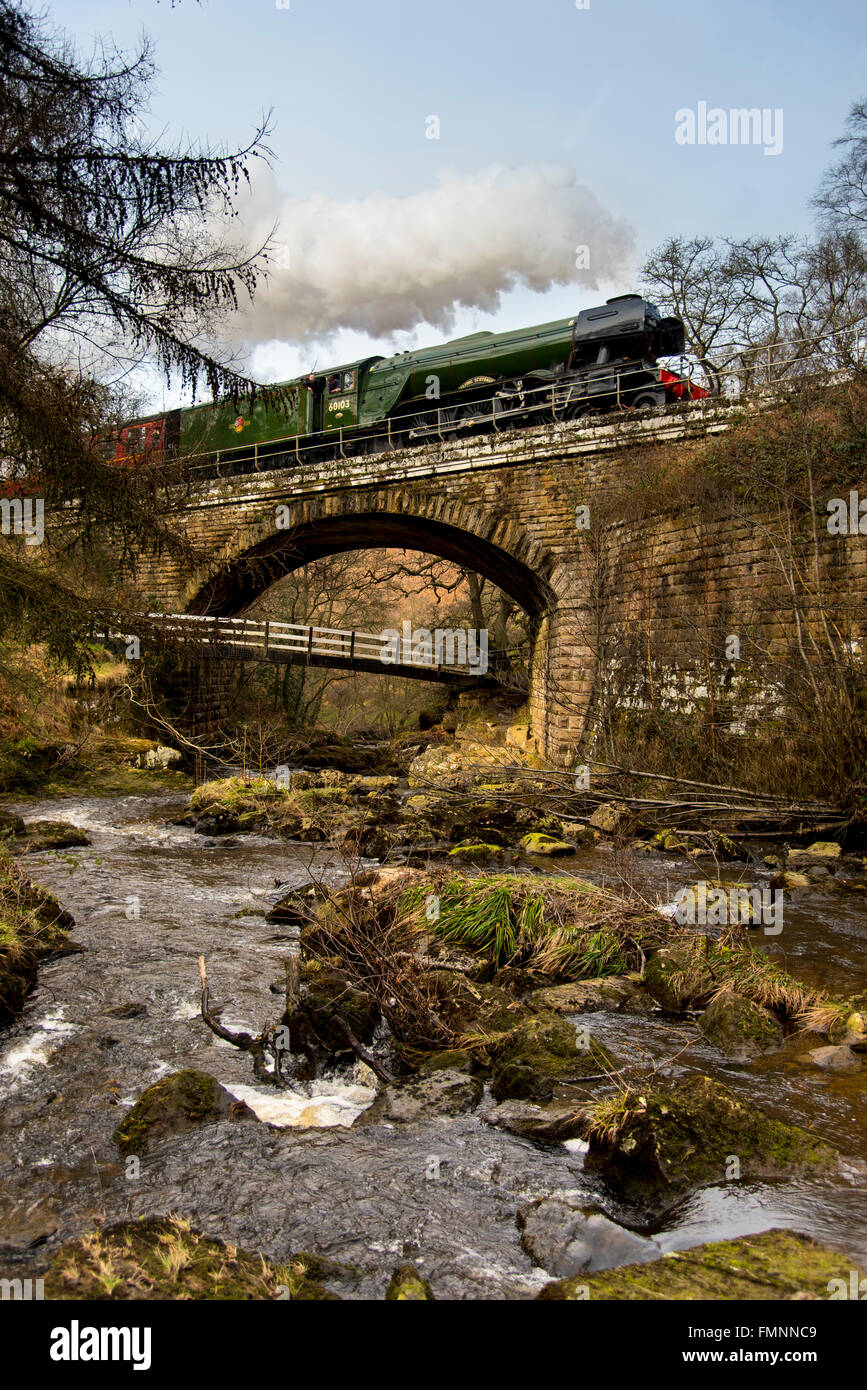 Pacific class a3 steam locomotive hi-res stock photography and images ...