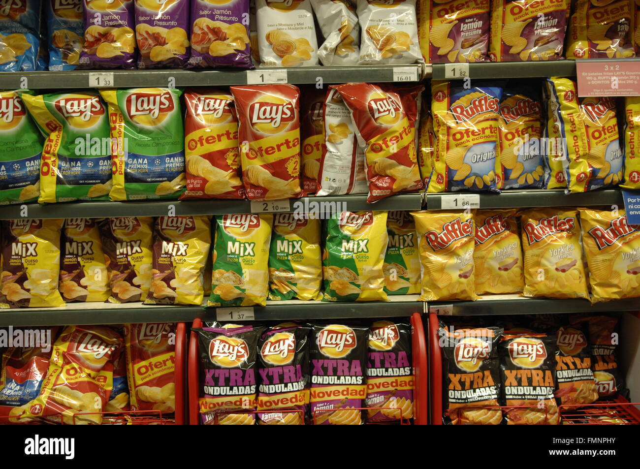 Lays Assorted Crisps Stock Photo - Alamy