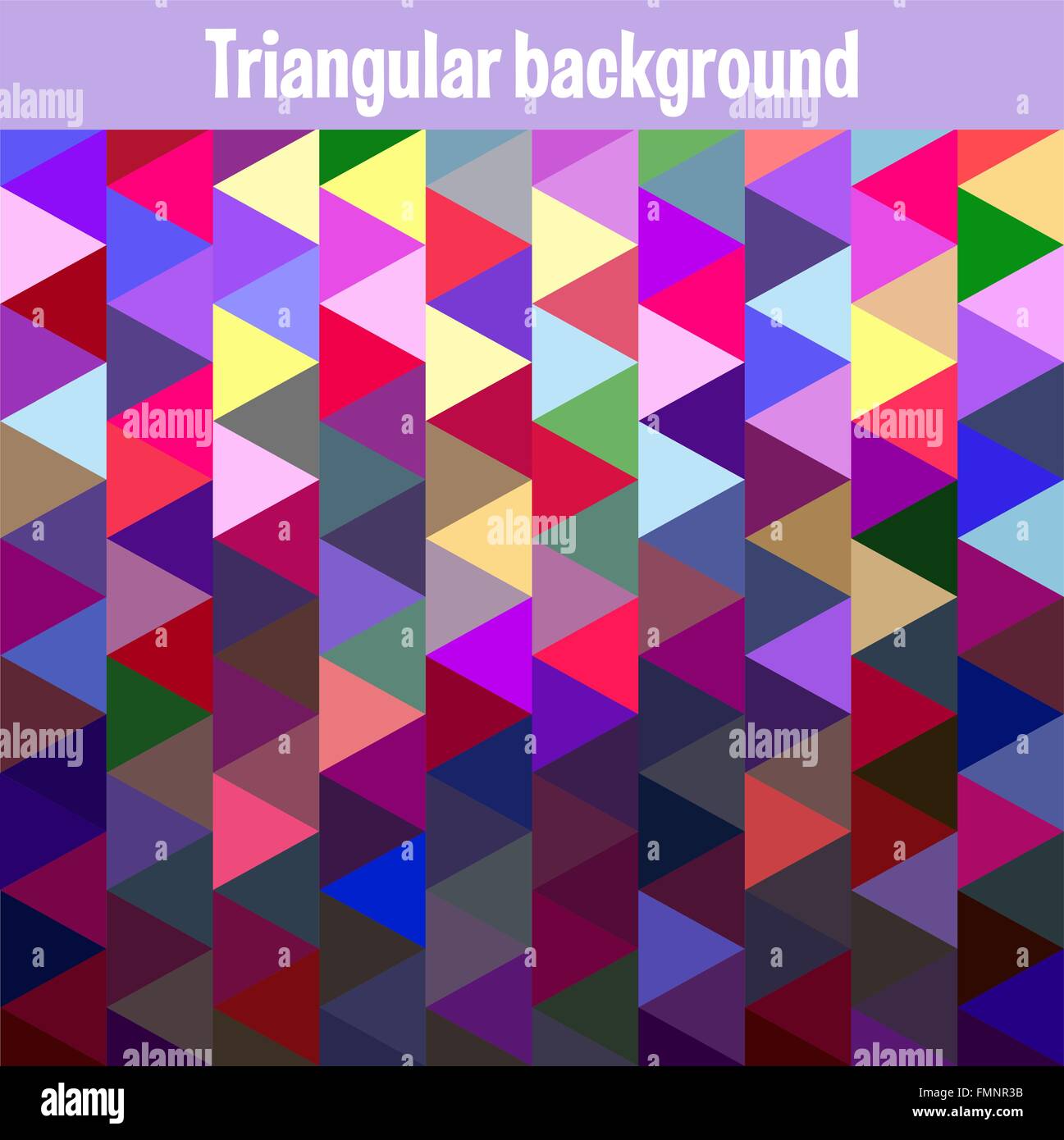 Multicolor triangular mesh Stock Vector Image & Art - Alamy