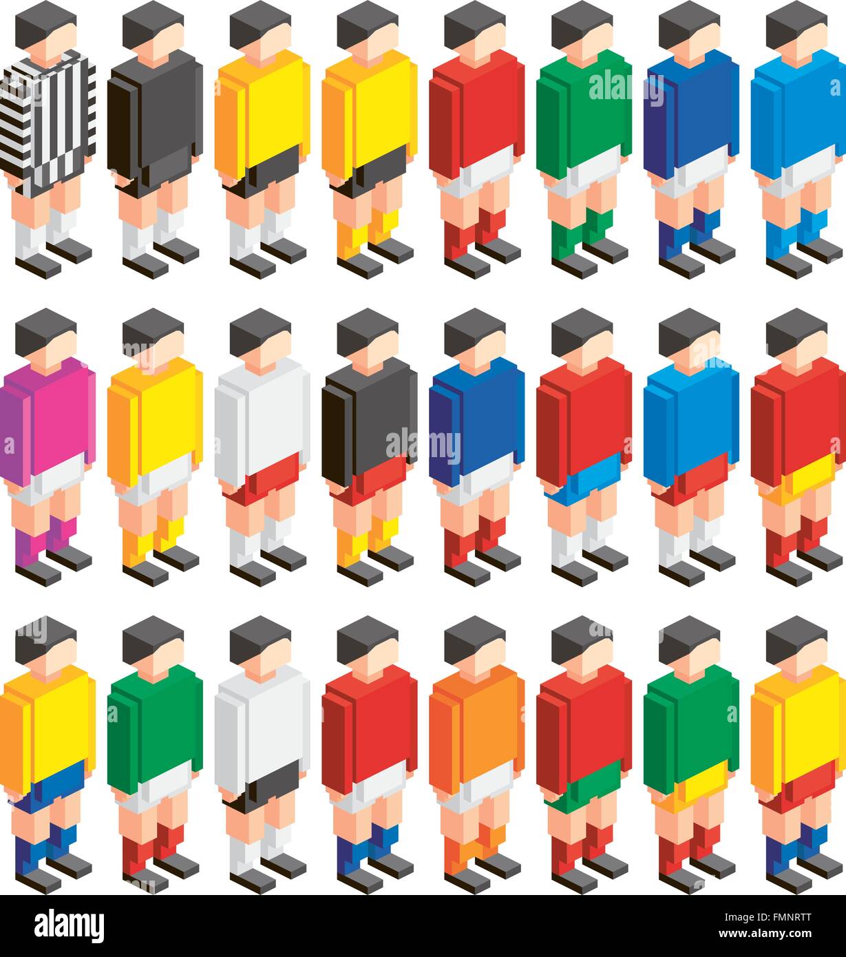 Soccer outfit Stock Vector Images - Alamy