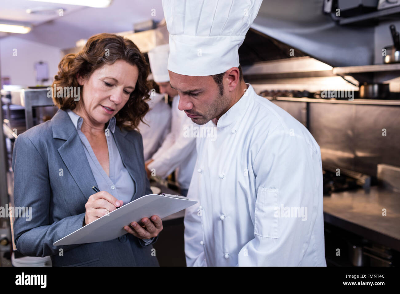 Woman Restaurant Manager