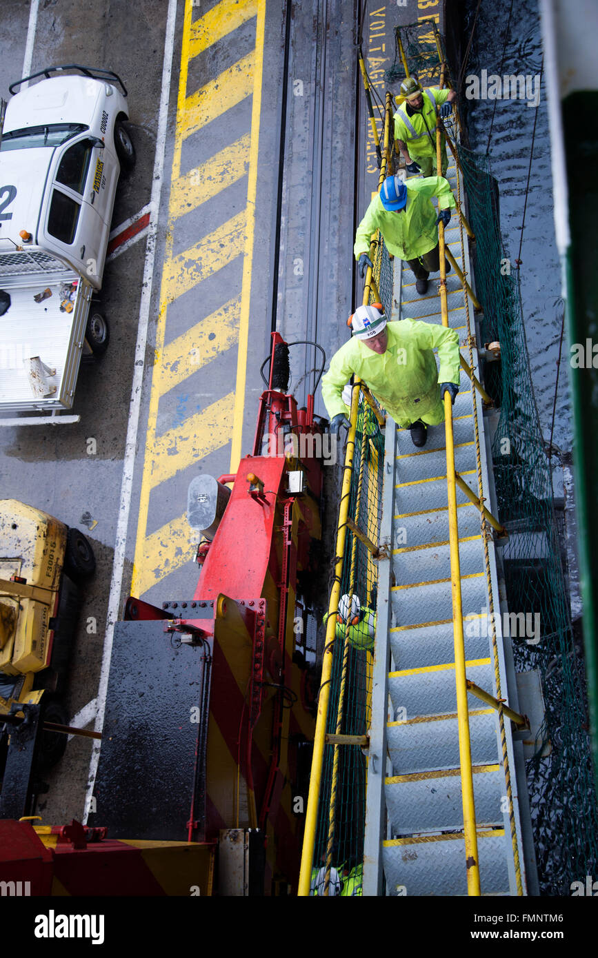 Hold the handrail hi-res stock photography and images - Alamy