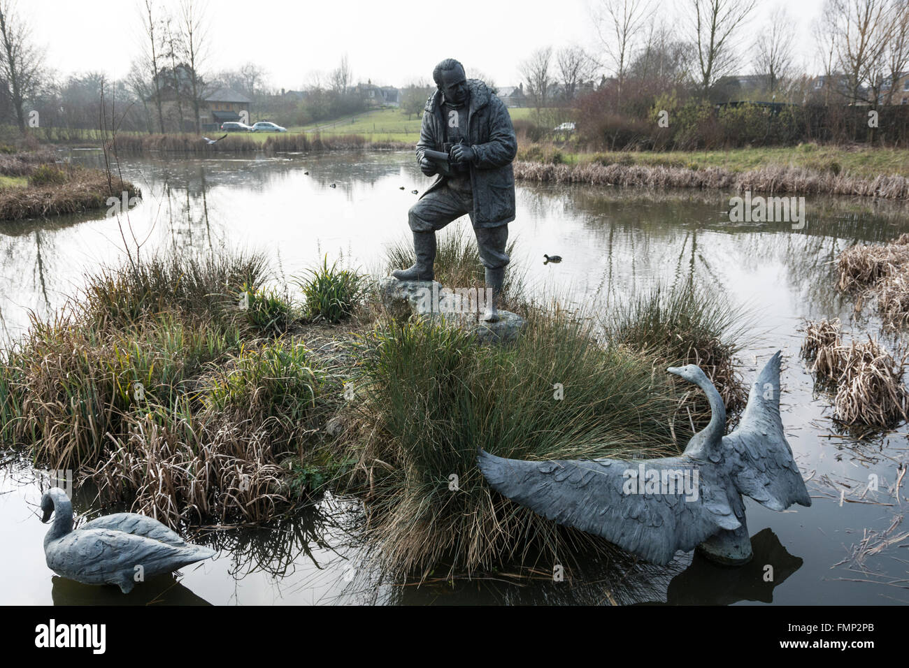 The London Wetland Centre in Barnes, south west London, UK Stock Photo ...