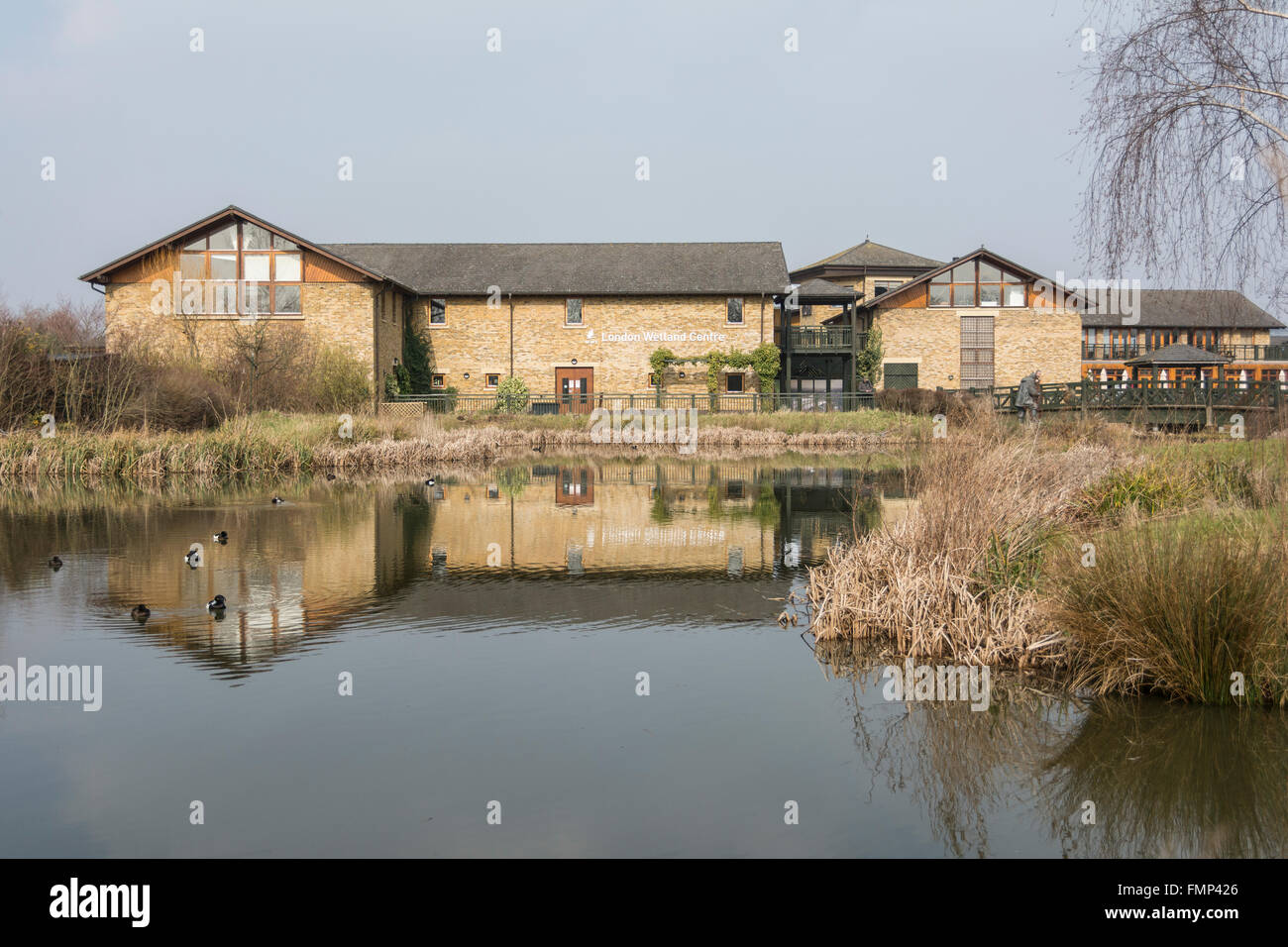 At the london wetland centre in barnes hi-res stock photography and ...