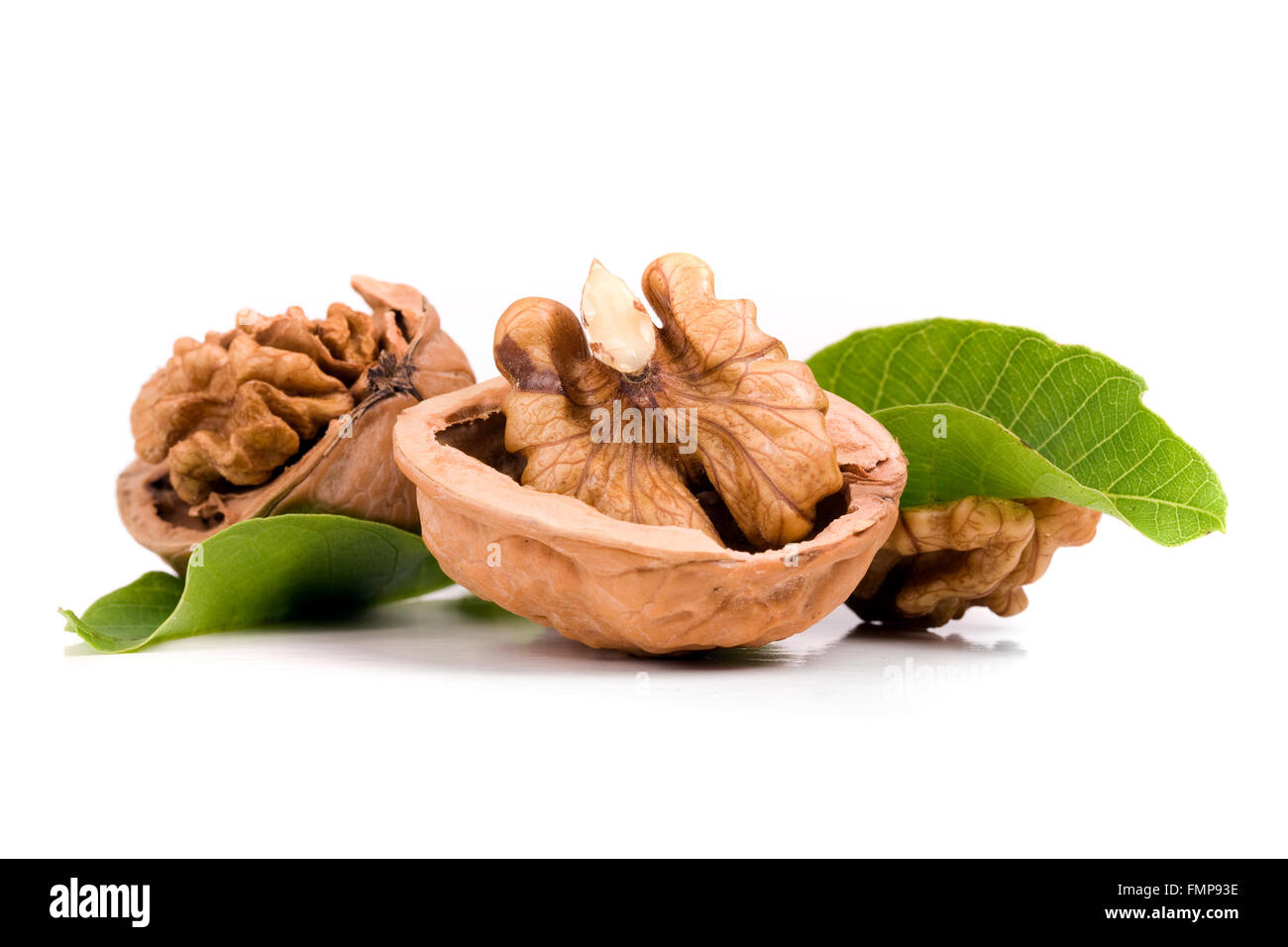 walnuts, isolated on white background Stock Photo - Alamy