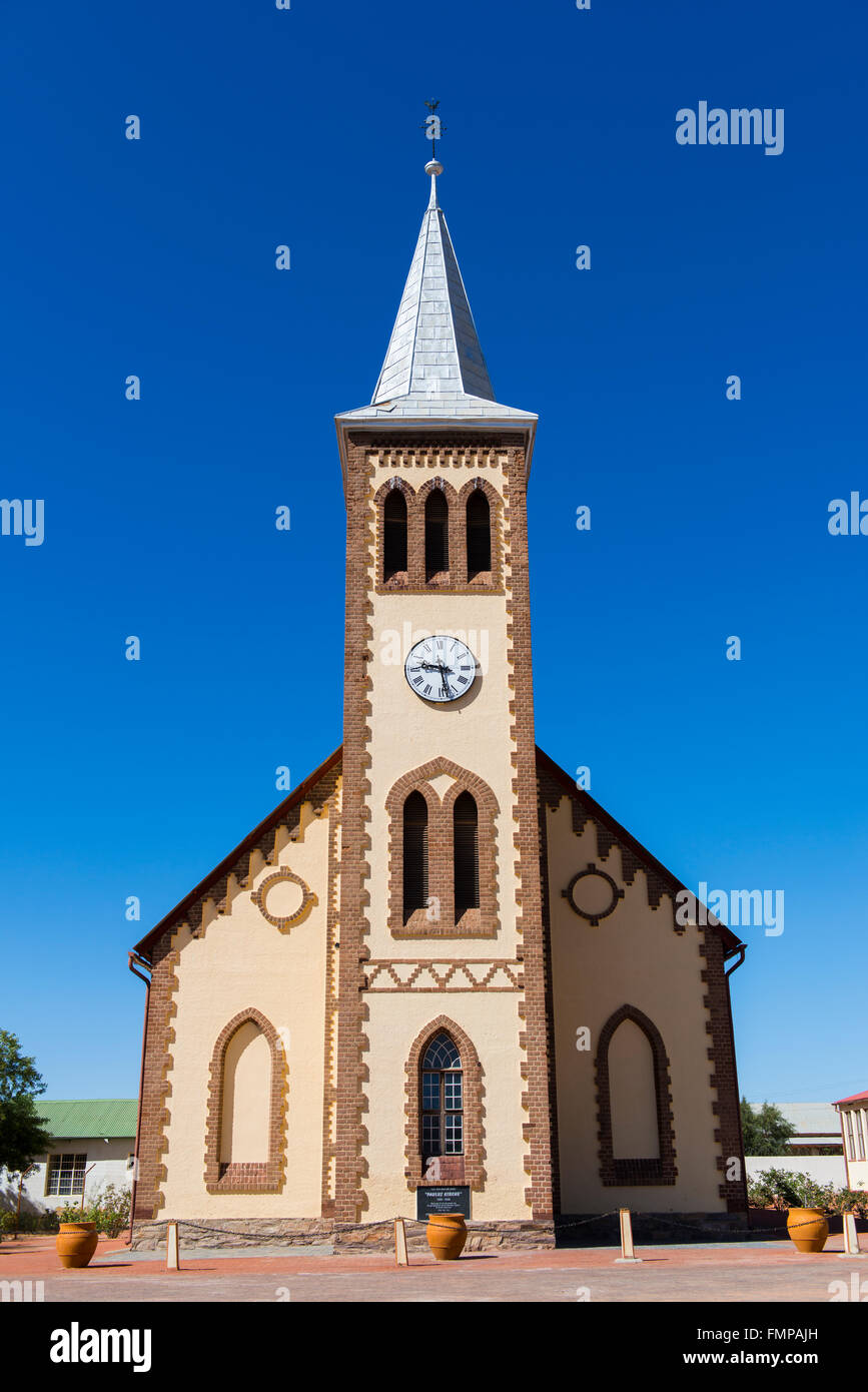 Colonial German church, Pauluskirche, Rehoboth, Hardap Region, Namibia ...