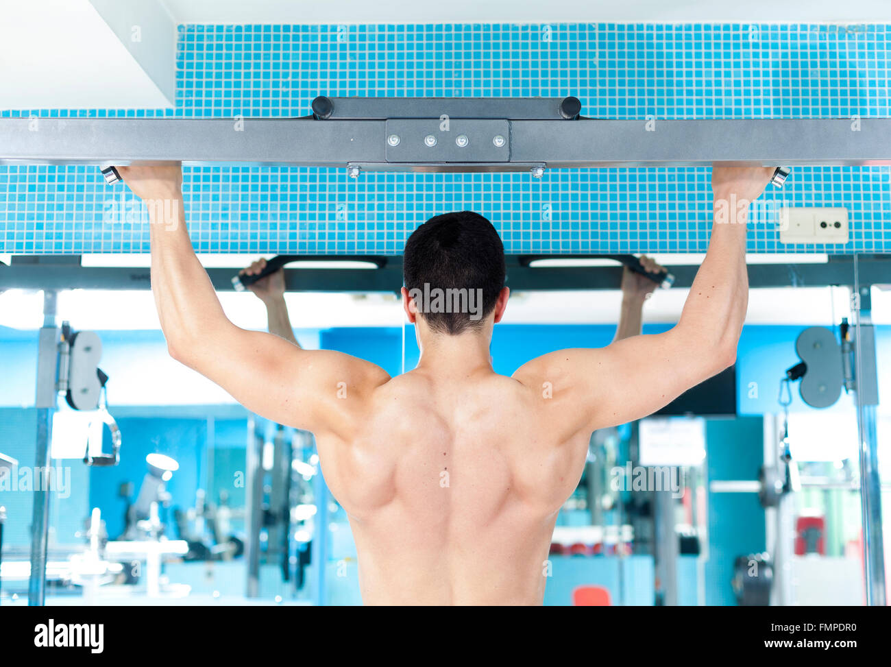 Toned back muscles hi-res stock photography and images - Alamy