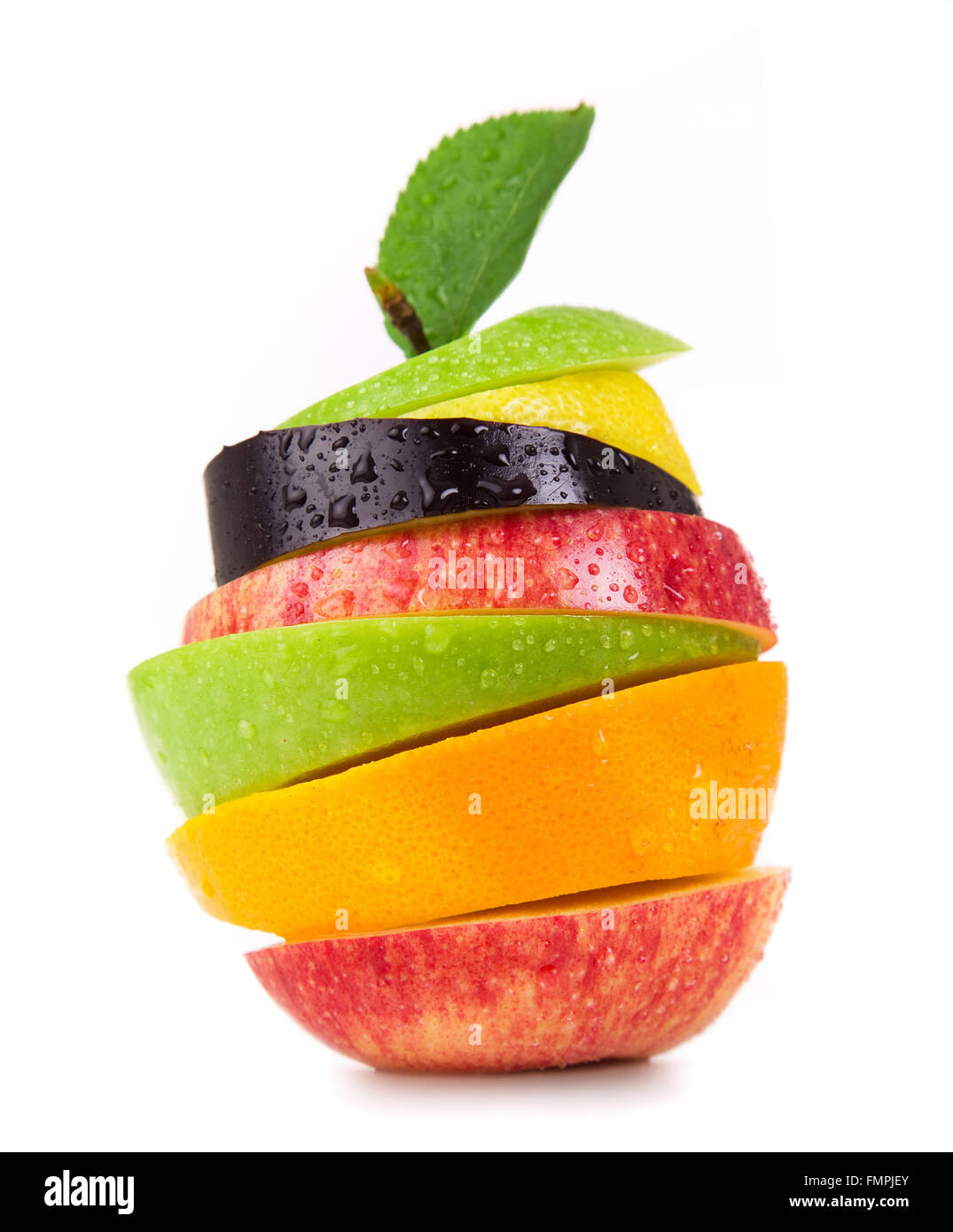 Fresh Mixed Fruit Stock Photo - Alamy