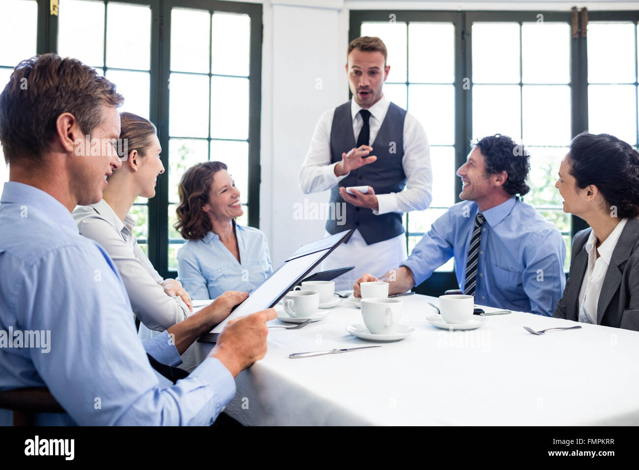 Taking an order (formal restaurant) hi-res stock photography and images ...