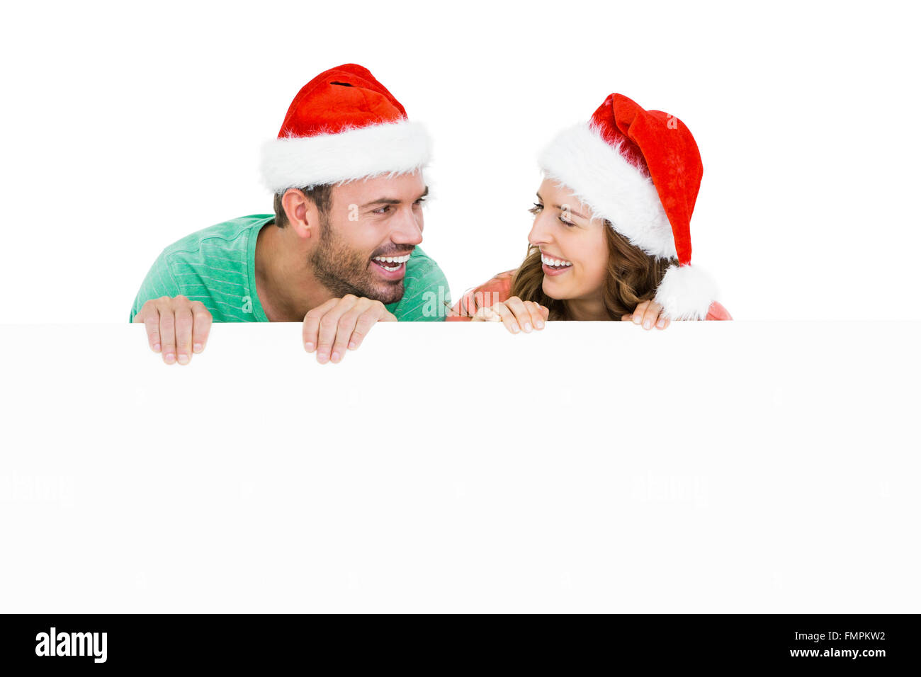 Happy young man woman wearing Cut Out Stock Images & Pictures - Alamy