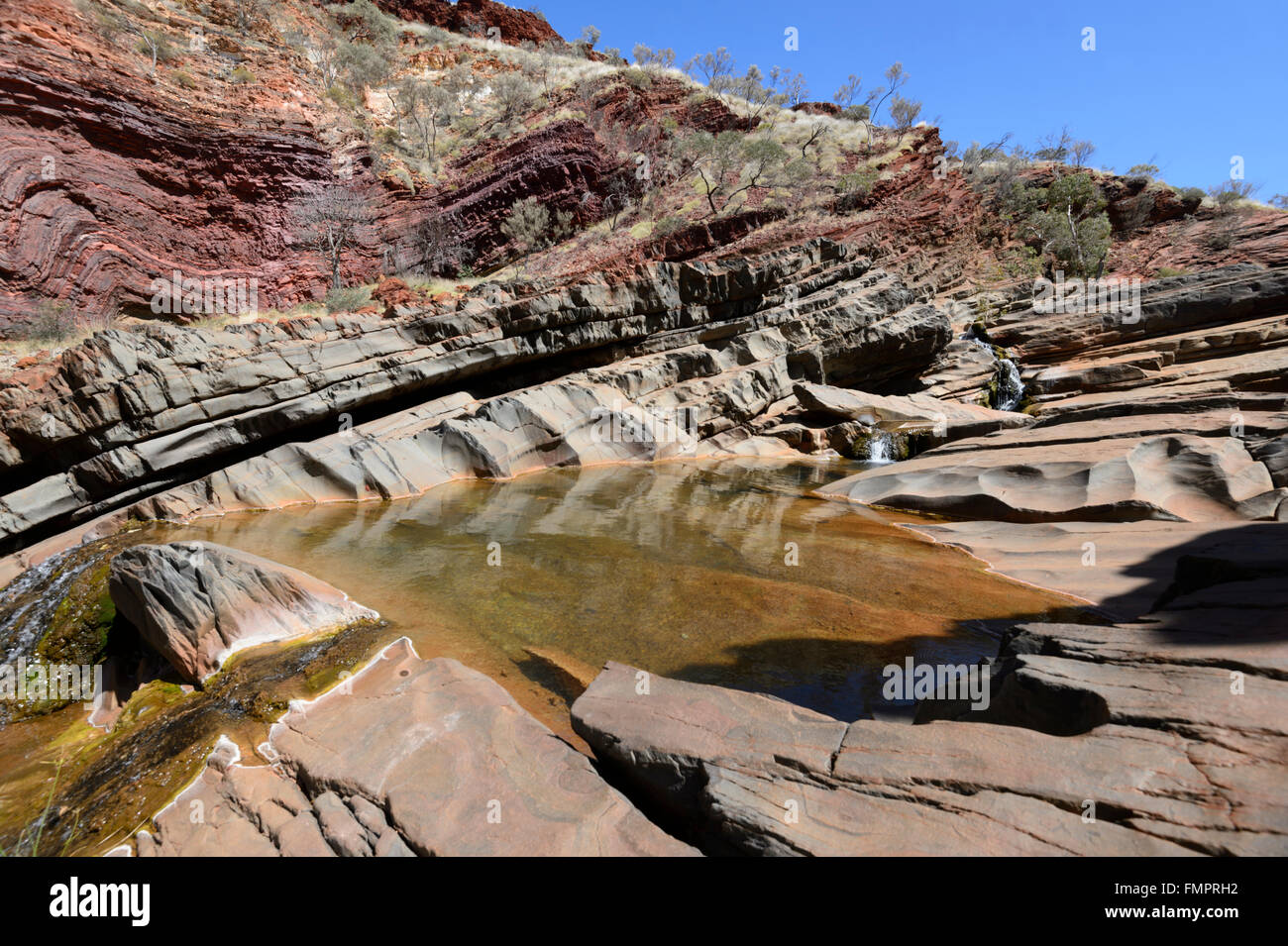 Hamersley Gorge, Karijini National Park, Pilbara, Western Australia ...
