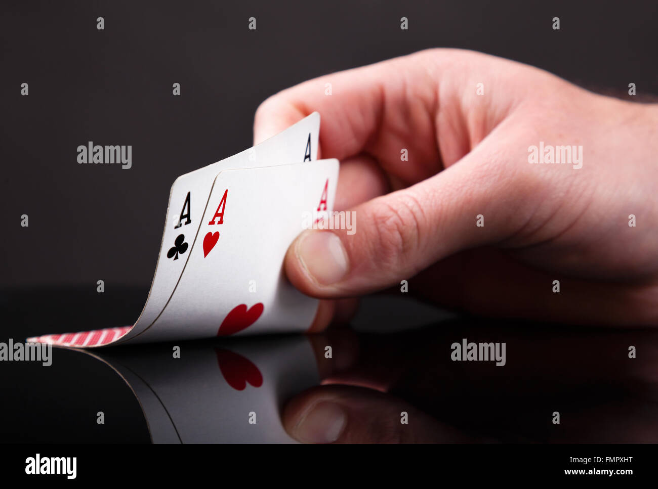 A pair of aces hi-res stock photography and images - Alamy