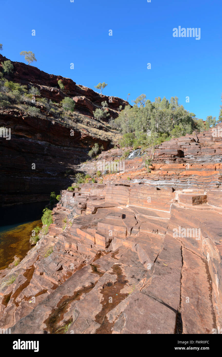 Dales Gorge, Karijini National Park, Pilbara, Western Australia Stock ...