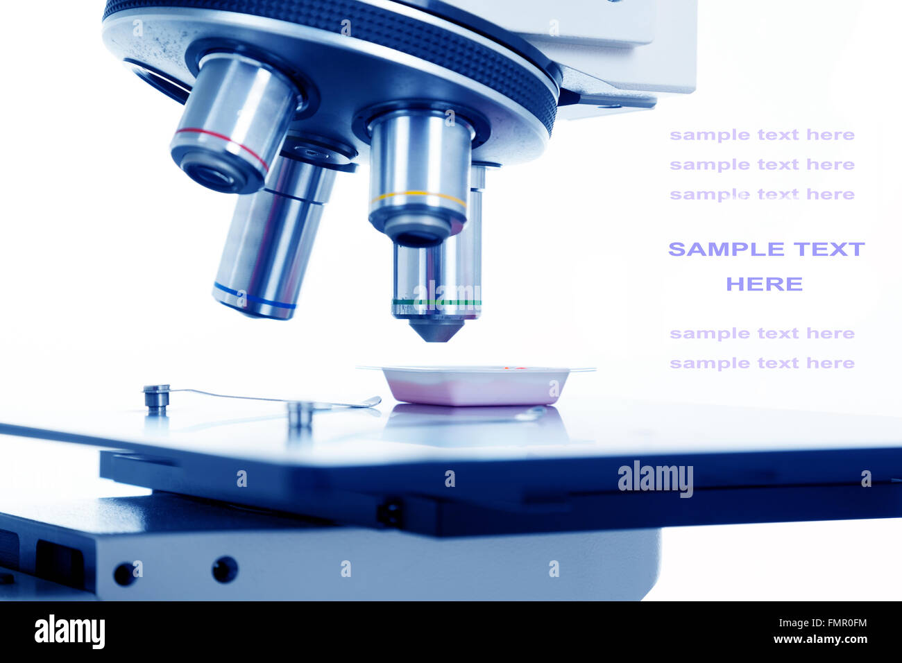 Microscope lens hi-res stock photography and images - Alamy