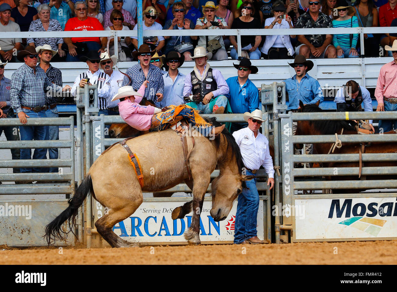 Florida, USA. 12th March, 2016. Thousands of rodeo enthusiasts turned ...