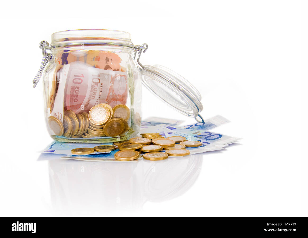 Savings jar Cut Out Stock Images & Pictures - Alamy