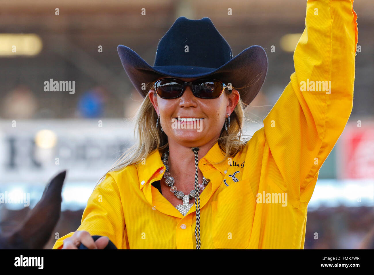 Florida, USA. 12th March, 2016. Thousands of rodeo enthusiasts turned ...