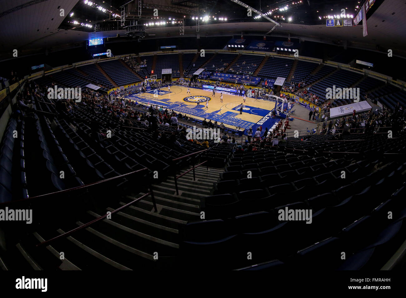 New Orleans, LA, USA. 12th Mar, 2016. View of the UNO Lakefront Arena ...
