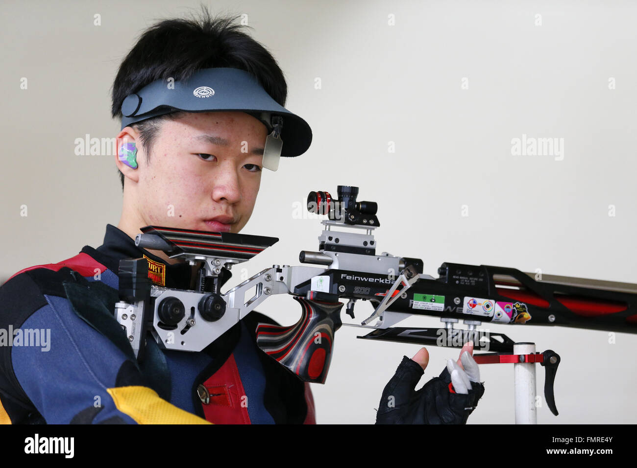 Miyagi, Japan. 12th Mar, 2016. Akihito Shimizu Shooting - Rifle : All ...
