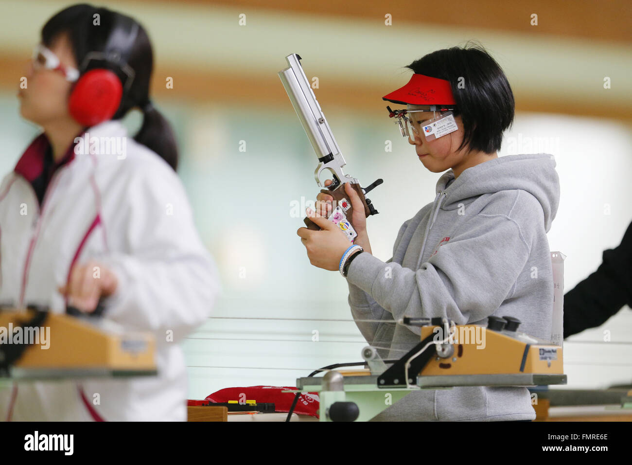 Miyagi, Japan. 12th Mar, 2016. Satoko Yamada Shooting - Rifle : All ...