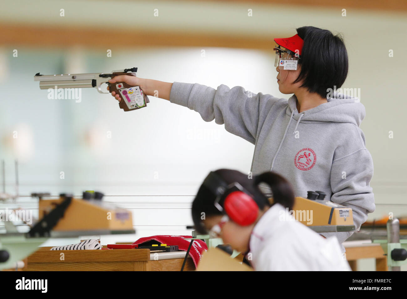 Miyagi, Japan. 12th Mar, 2016. Satoko Yamada Shooting - Rifle : All ...