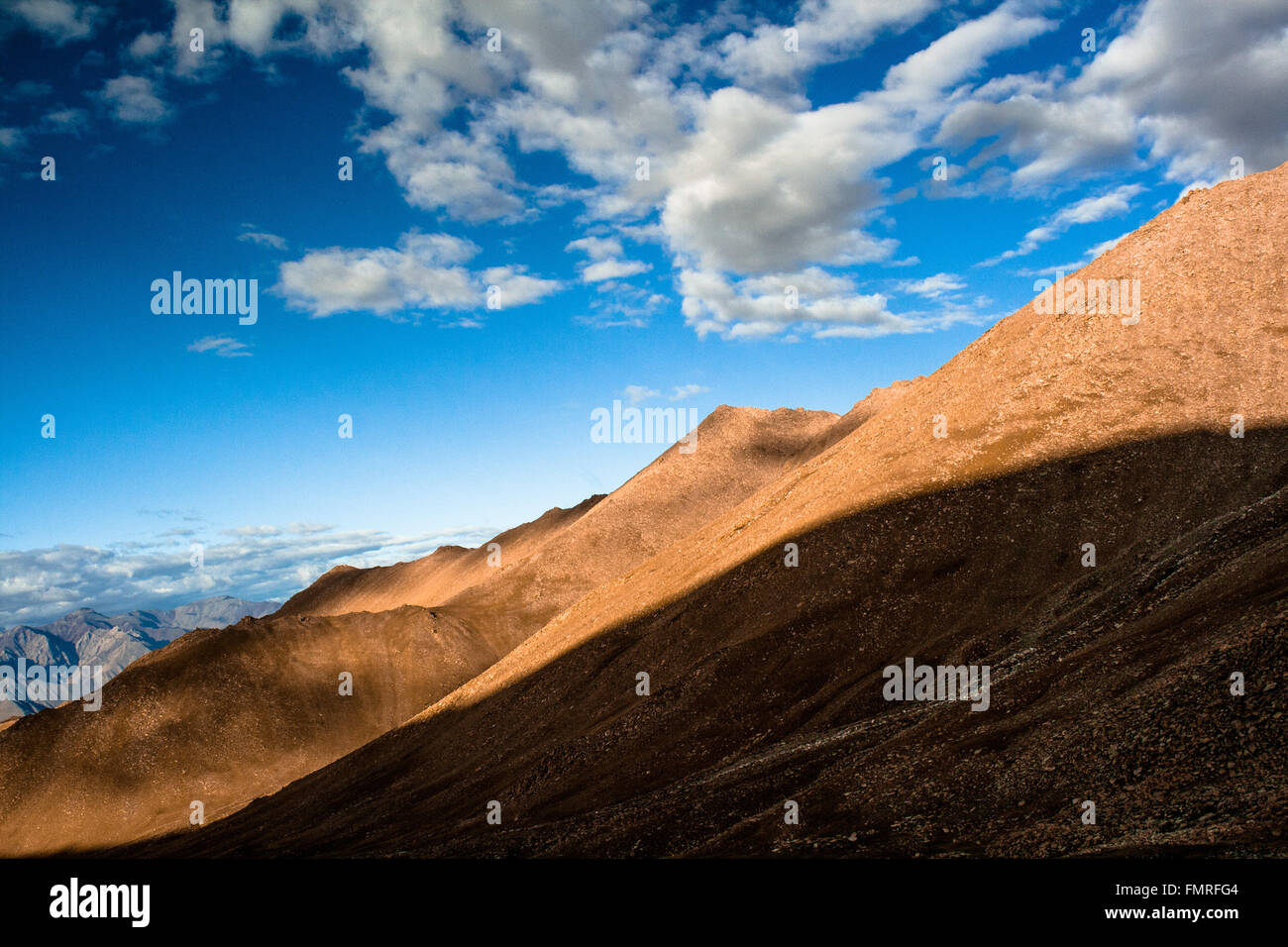Beautiful view of mountains in Ladakh Stock Photo - Alamy