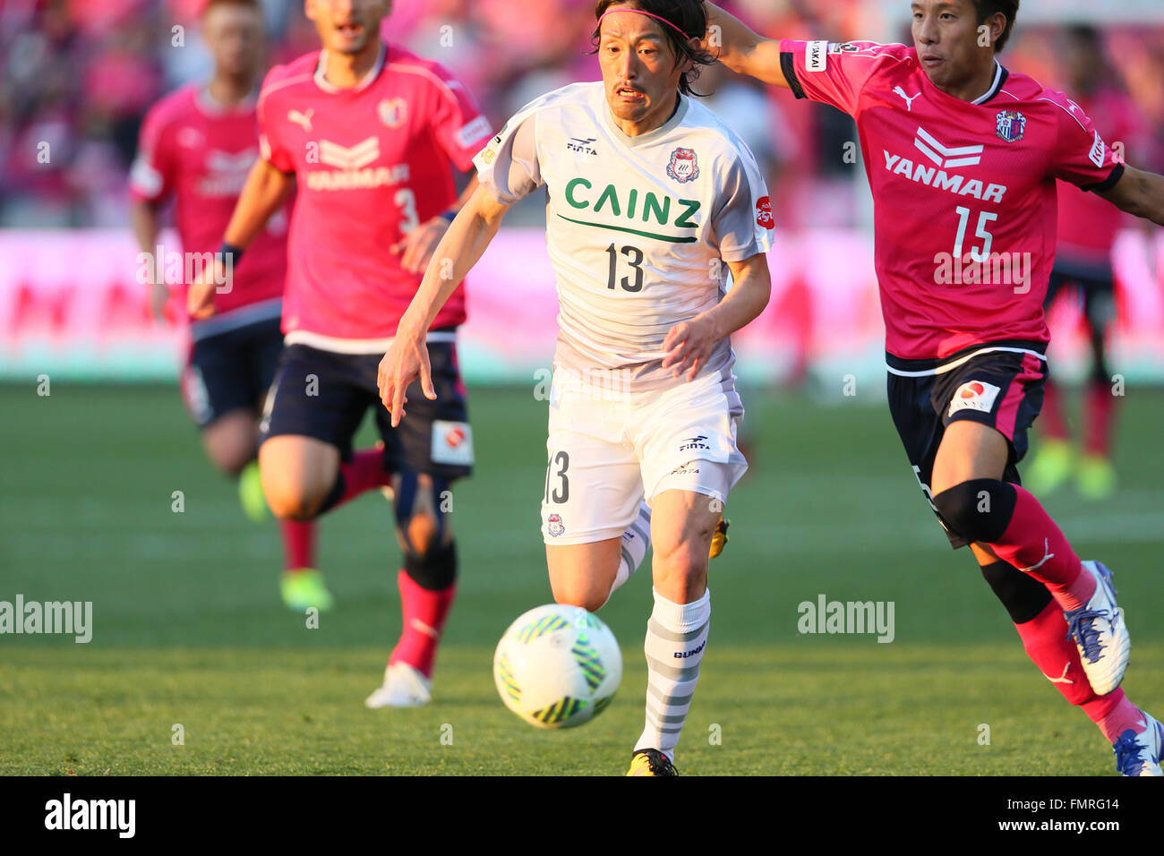 Kincho Stadium, Osaka, Japan. 12th Mar, 2016. Shunta Takahashi (Thespa ...