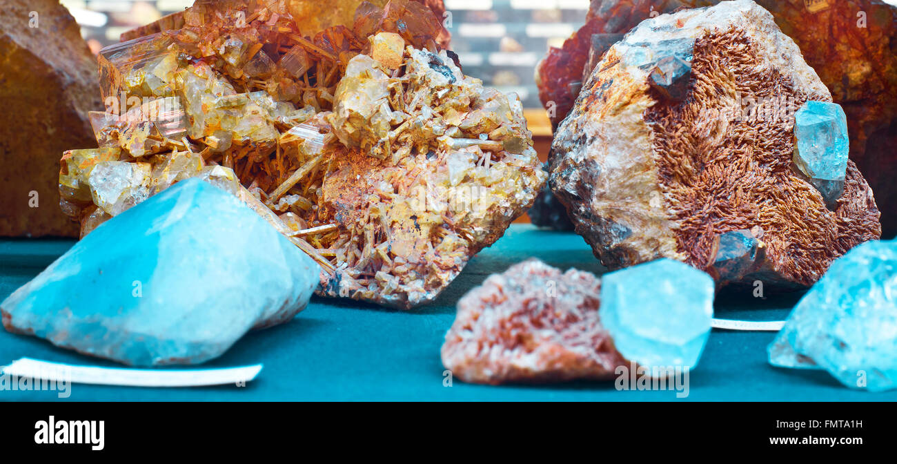 Gems and minerals museum hi-res stock photography and images - Alamy