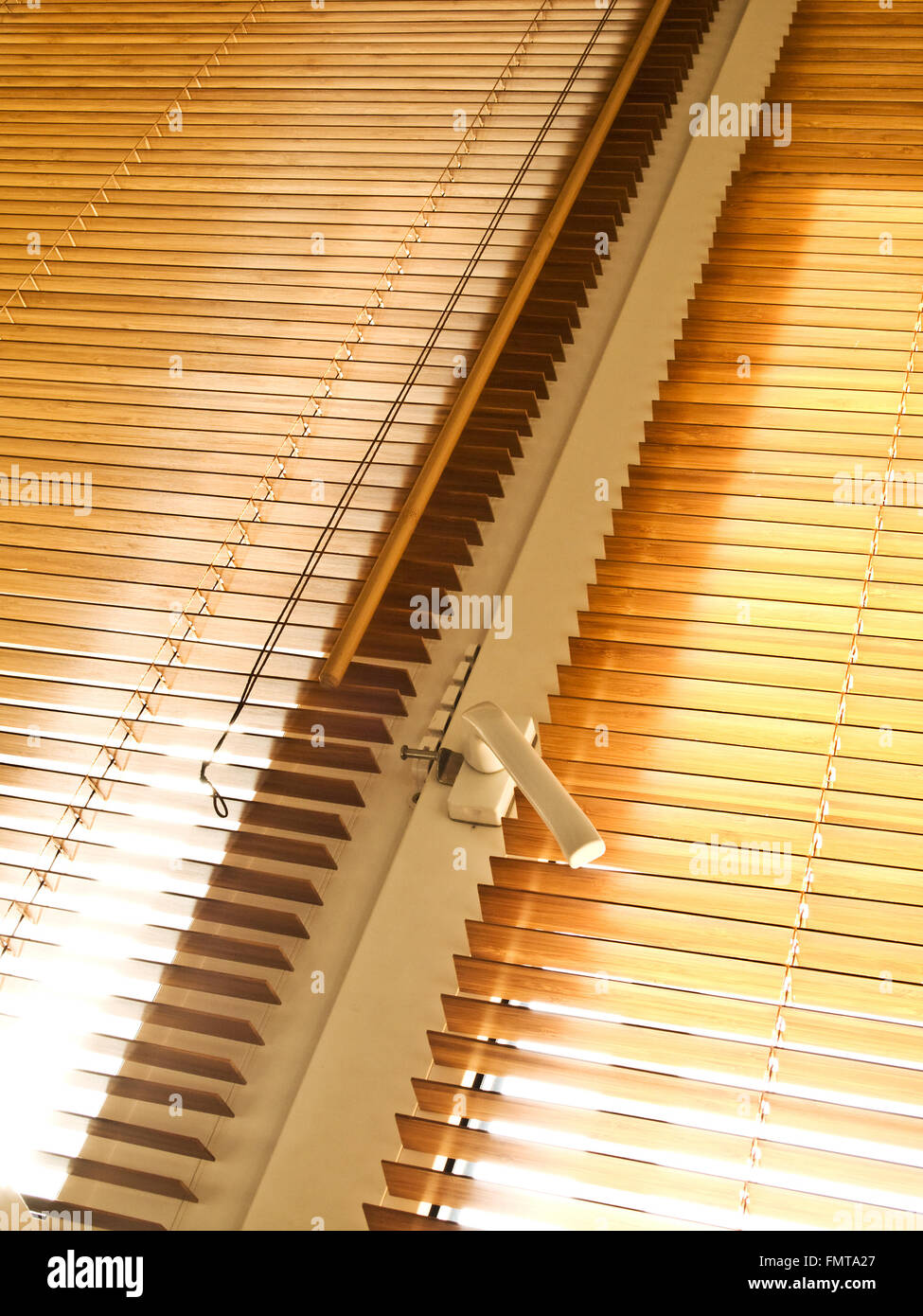 Horizontal wood louvers hi-res stock photography and images - Alamy