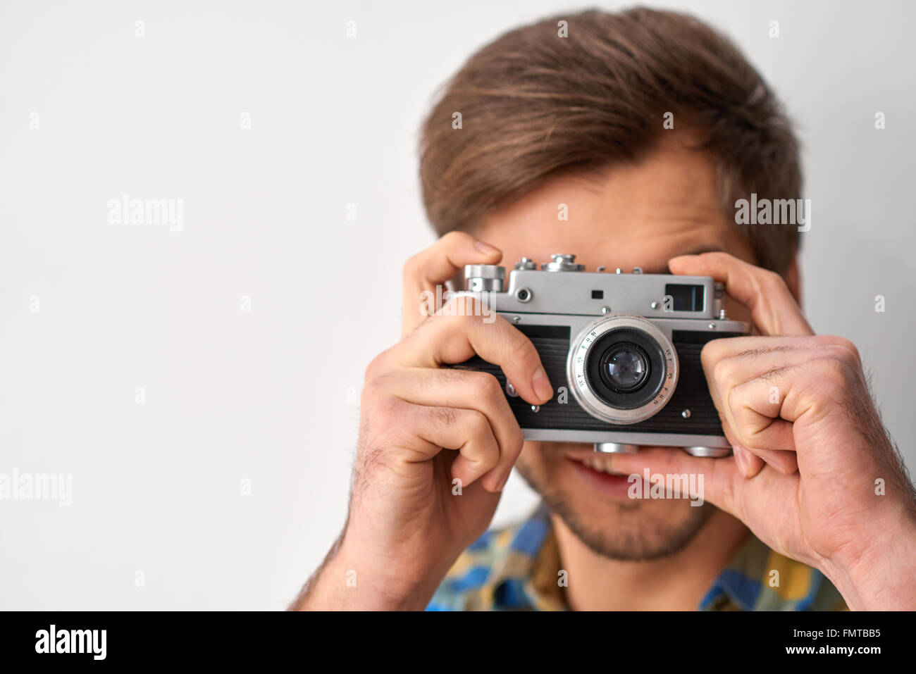 Enjoying taking pictures of everything around Stock Photo - Alamy