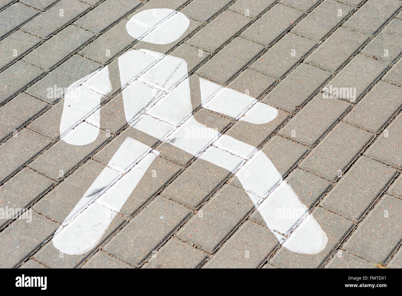 Footpath pavement sidewalk traffic sign hi-res stock photography and ...