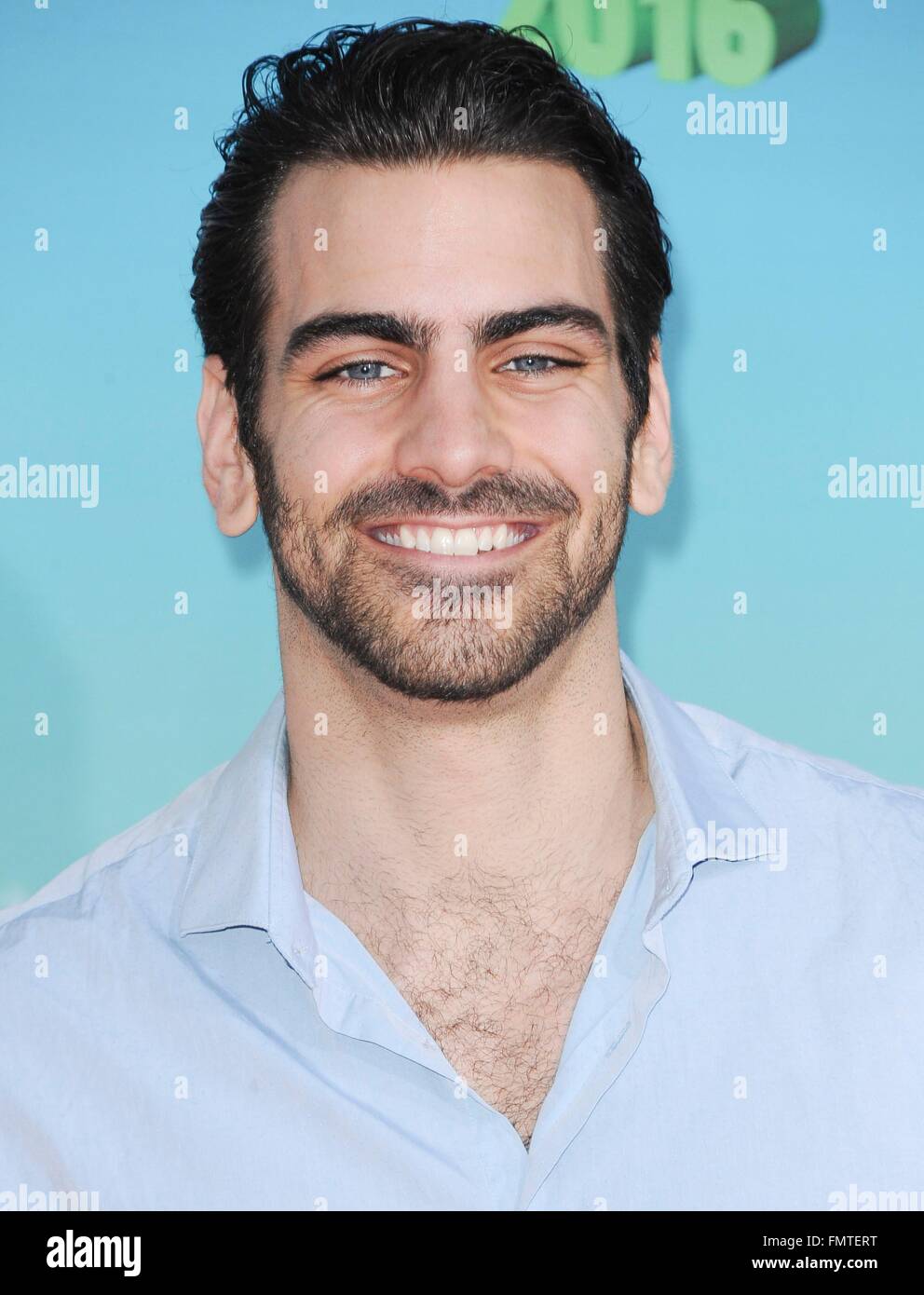 Inglewood, CA. 12th Mar, 2016. Nyle DiMarco at arrivals for Nickelodeon ...