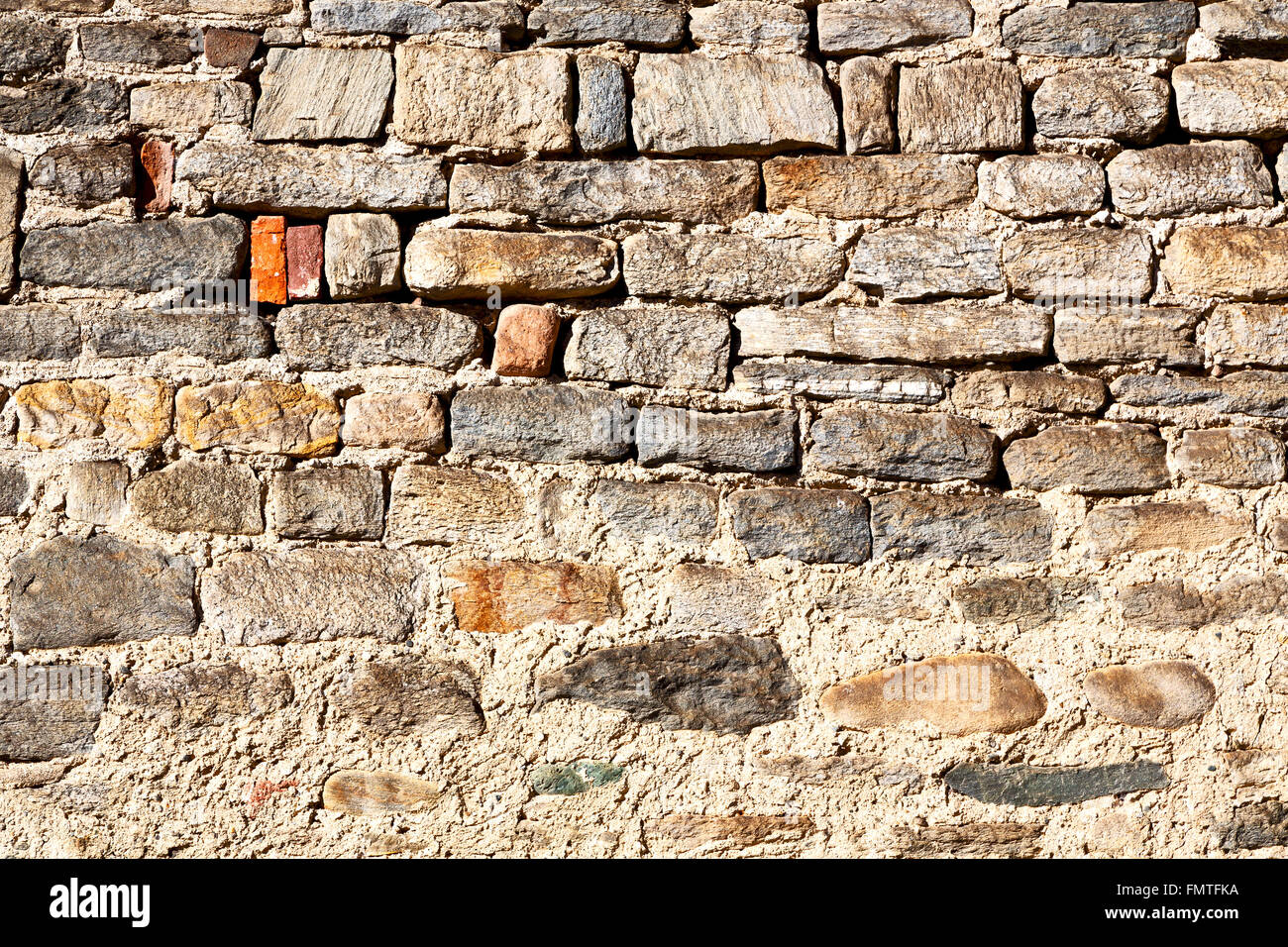 step brick in greece old wall and texture material the background Stock ...