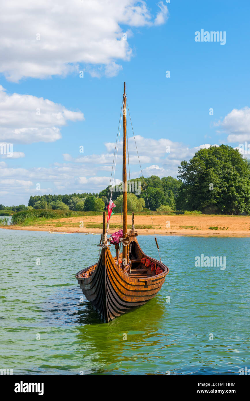 Sailing on viking boat hi-res stock photography and images - Alamy