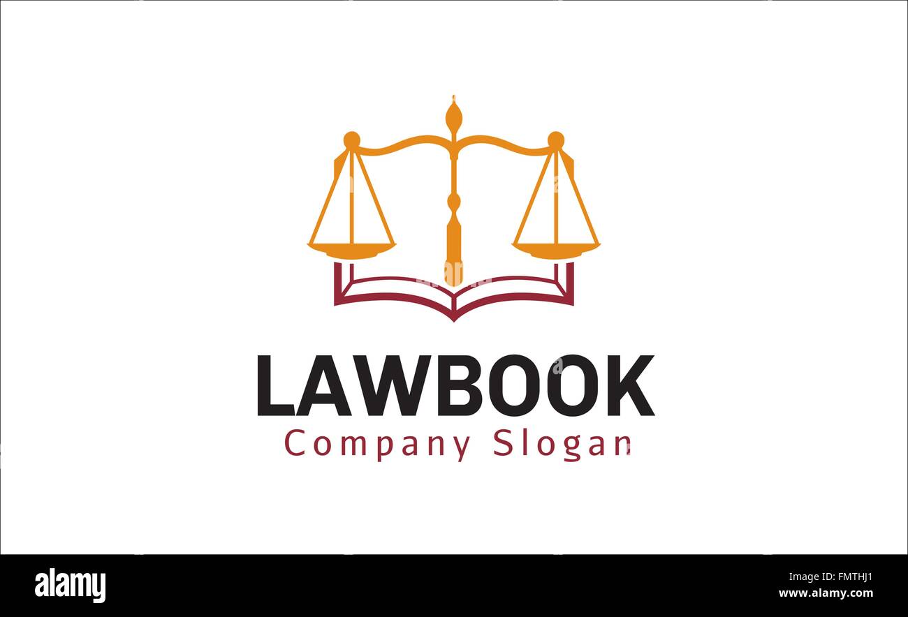 Law Book Logo Vector Symbol Illustration Design Stock Vector Image ...